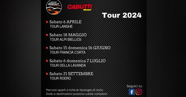 Calendario Tour Cabutti 2024